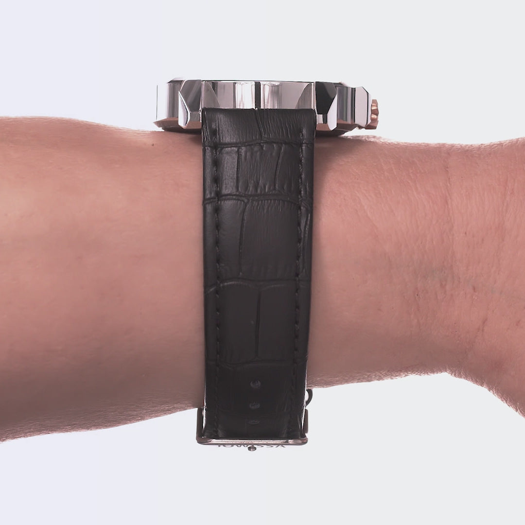 Black Mens Watch Lewy 3 Swiss Made By Jowissa J4.239.L